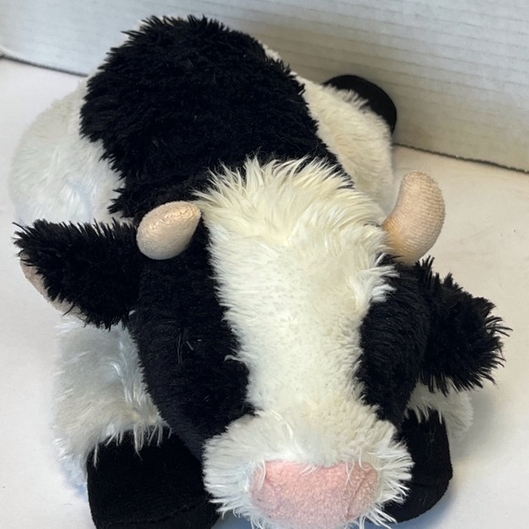Aurora | Toys | Aurora Black Cow Plush Animal | Poshmark